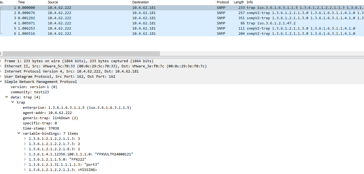 SNMP examples | FortiProxy 7.6.1 | Fortinet Document Library